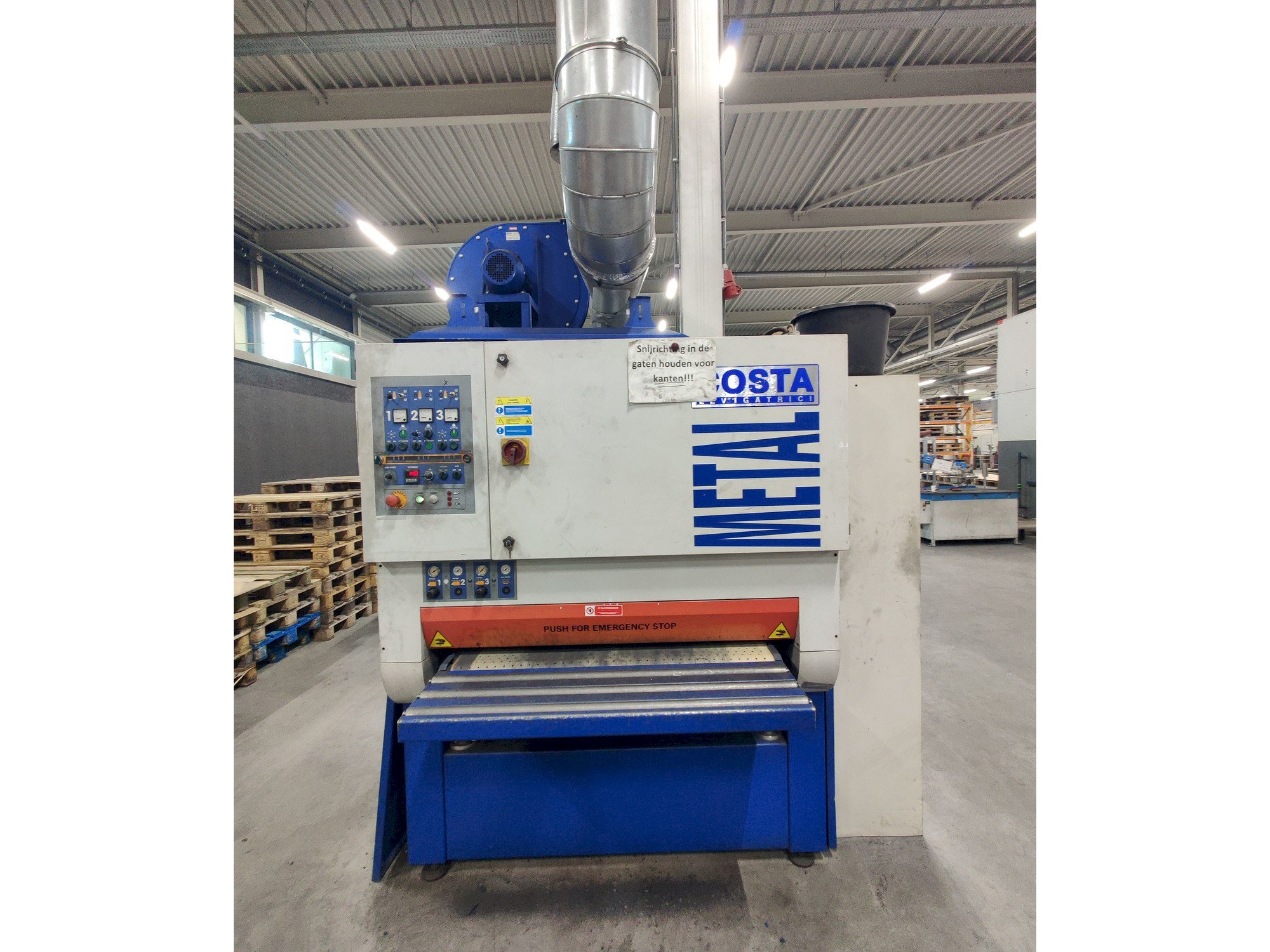 Costa deburring machines store
