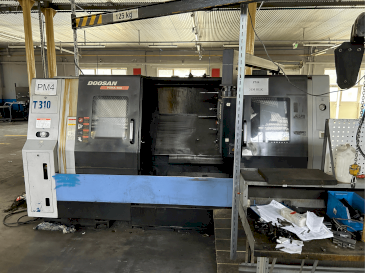 Used DOOSAN puma 400 B - Lathe for sale | gindumac.com