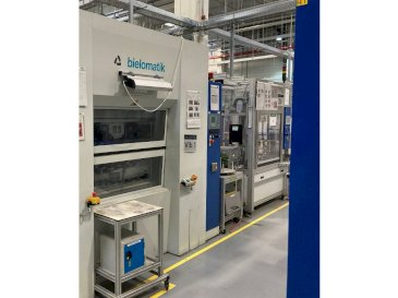 bielomatik K3216 Vibration welding machine for plastic