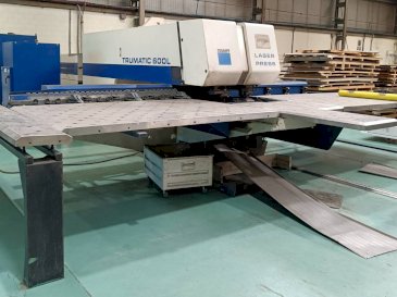 Trumpf Trumatic 600L Laser cutting machine and punching machine