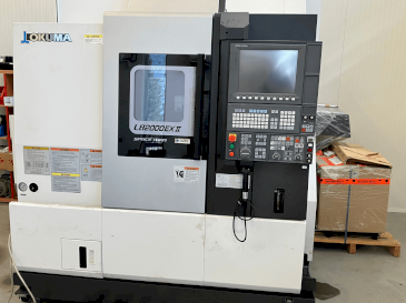 Used OKUMA LB2000 EXII MYC - Lathe For sale | gindumac.com