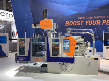 Krauss Maffei 80-380 CX + LRX easyControl 100 Máquina de moldeo por ...