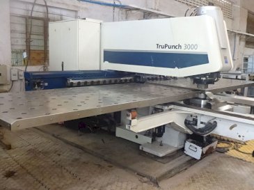Used Trumpf TruPunch 3000 Punching Machine