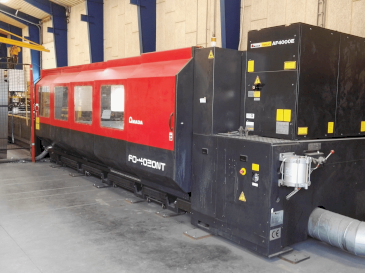 Used CO2 Laser Cutting Machine AMADA F0-4020NT (2005) for sale ...