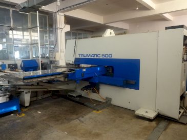 Trumpf Trumatic 500 R Taret Delme Makinesi